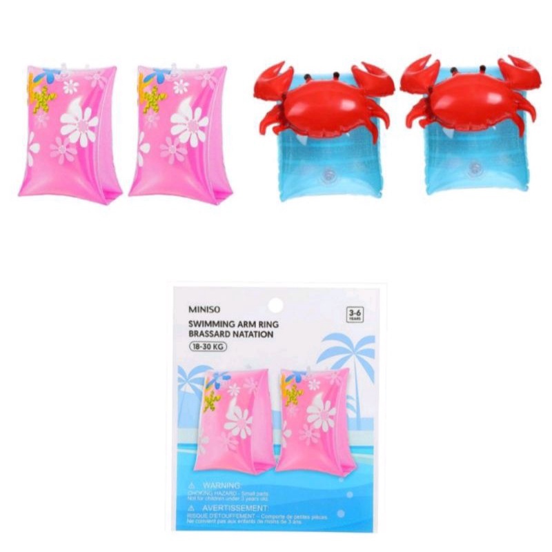 Jual Ban Lengan untuk Renang termurah original Miniso | Shopee Indonesia