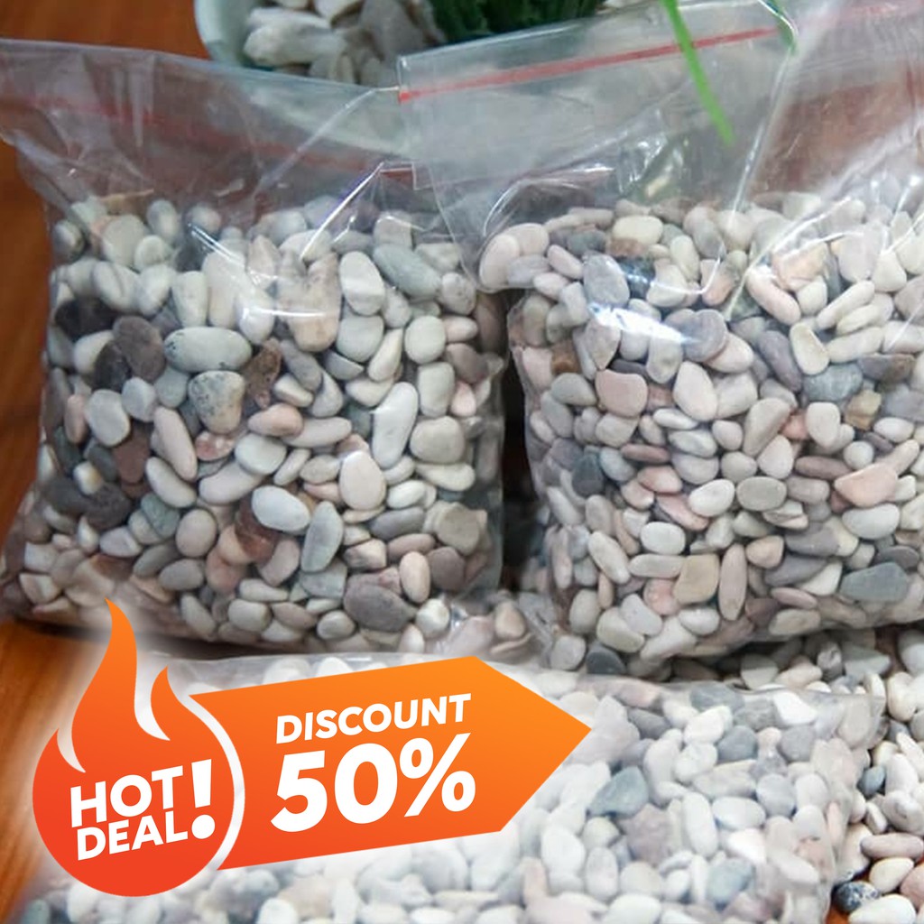 Jual Batu Koral Pancawarna Kemasan 1kg | Shopee Indonesia