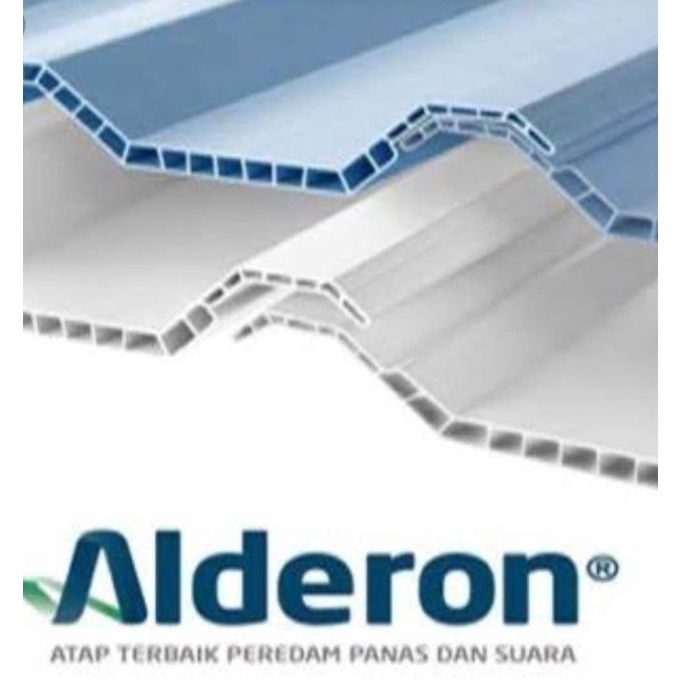 Jual GENTENG Alderon / Atap UPVC/ Atap Alderon 830 | Shopee Indonesia