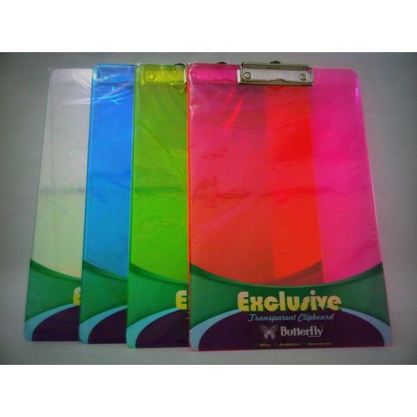 Jual CLIPBOARD MIKA BUTTERFLY / CLIP BOARD MIKA / PAPAN JALAN / TDK ...