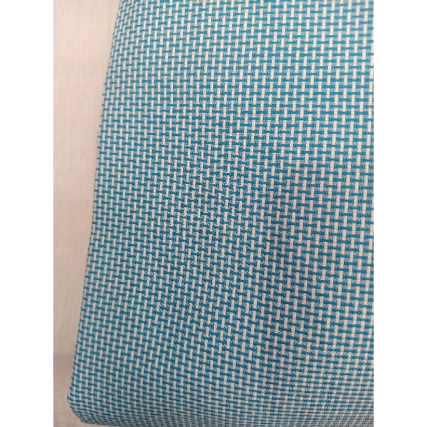 Jual KAIN KATUN SERAT BESAR DEEP SKY BLUE (REQ PANJANG 50 CM = 14.000 ...