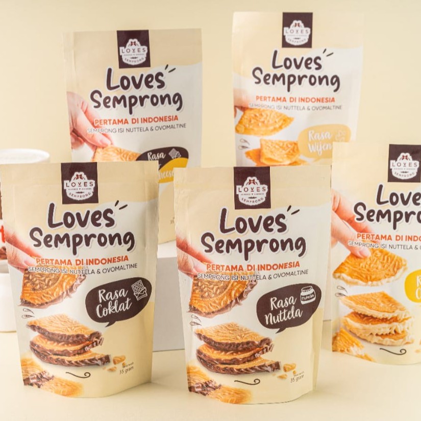 Jual POUCH KEMASAN LOVES SEMPRONG | Shopee Indonesia