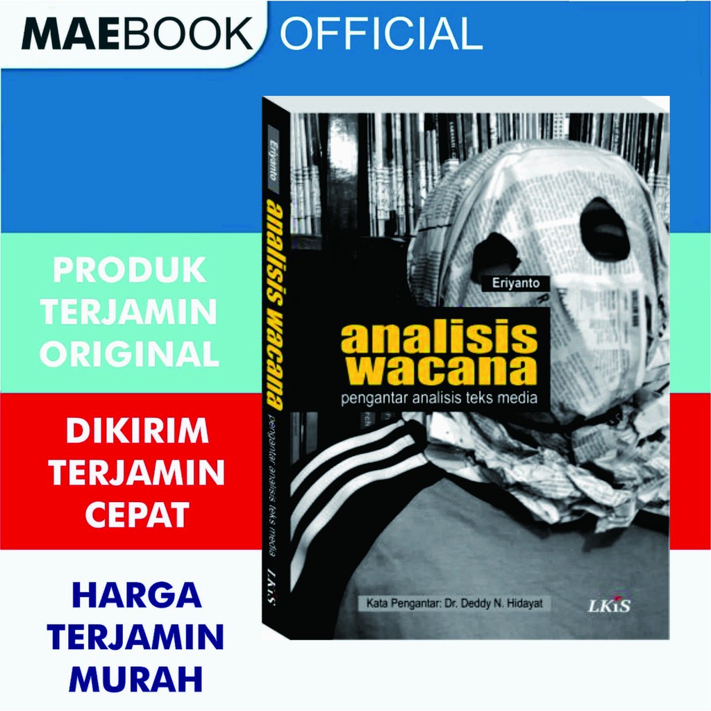 Jual Analisis Wacana ; Pengantar Analisis Teks Media Eriyanto - LKiS ...