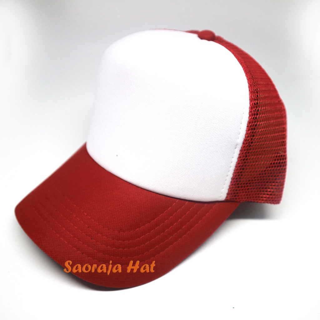 Jual Topi Jaring / Trucker Polos dan Kombinasi Warna Murah | Shopee ...