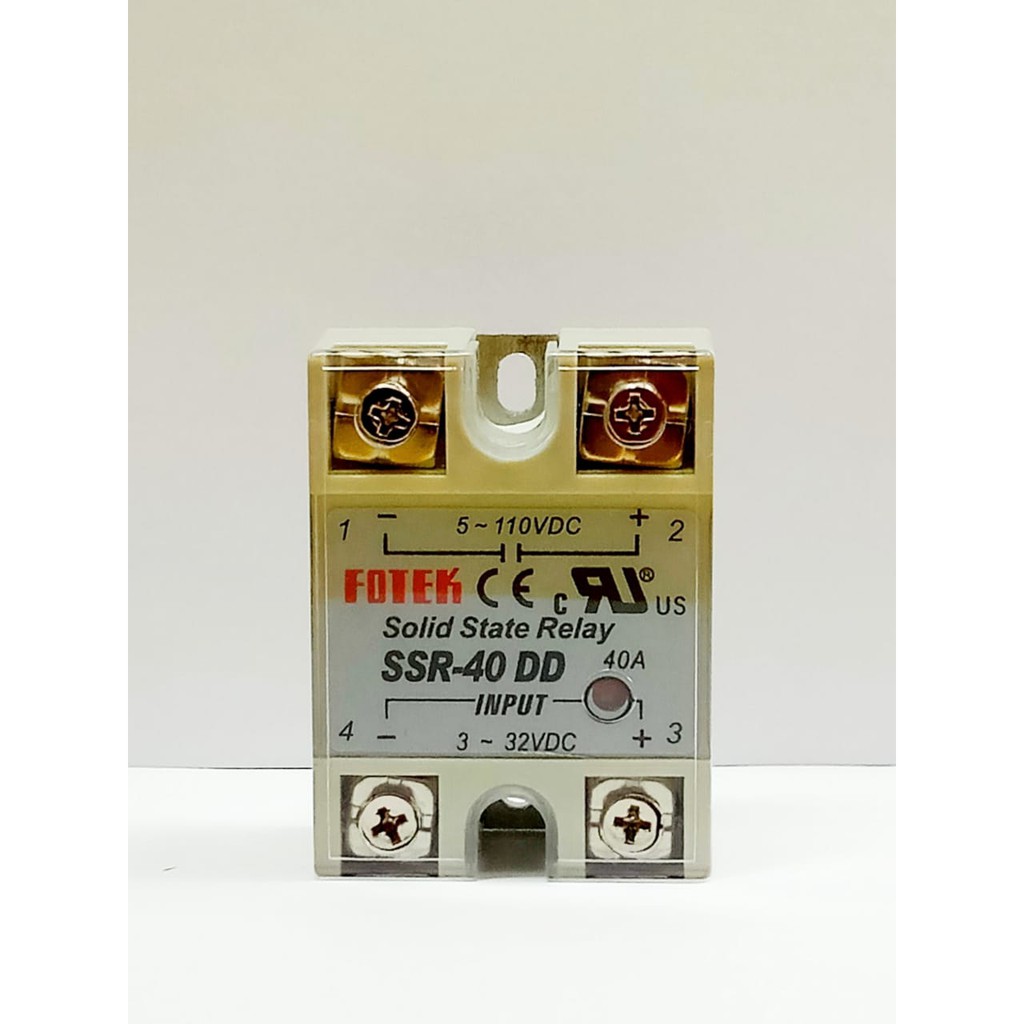 Jual SSR 40DD Solid State Relay Fotek 5 - 110VDC | Shopee Indonesia