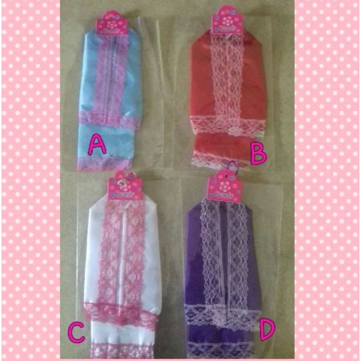 Jual Baju Boneka Mukena Murah Barbie Berbie Per PCS (Warna Random ...