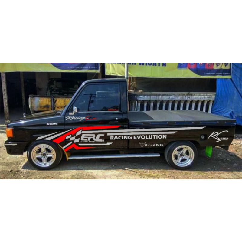 Jual cutting stiker pick up kijang sticker mobil kijang stiker mobil ...