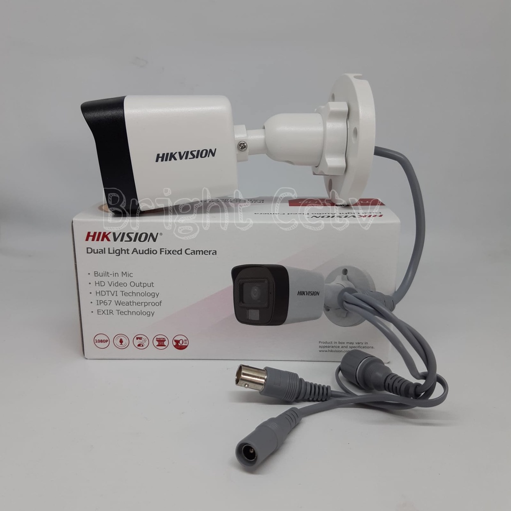 Jual Camera CCTV Hikvision DS-2CE16D0T-LPFS Sound Smart Lighting Camera | Shopee Indonesia