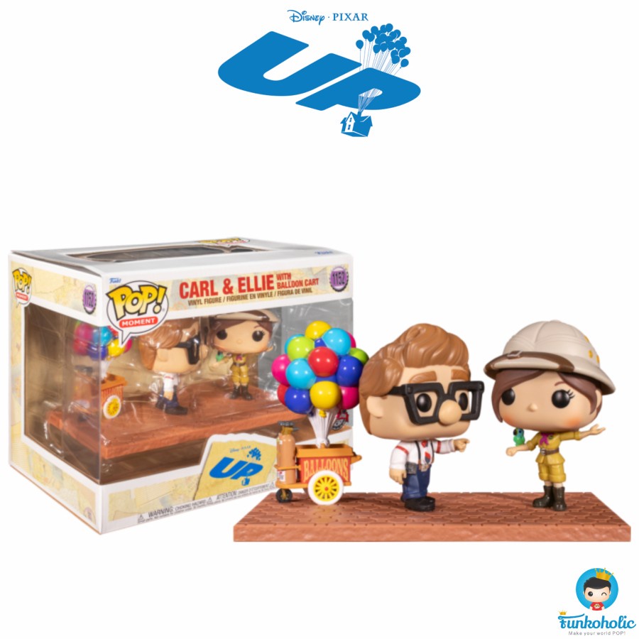 Jual Funko POP! Disney Up - Carl & Ellie with Balloon Cart [Exclusive ...