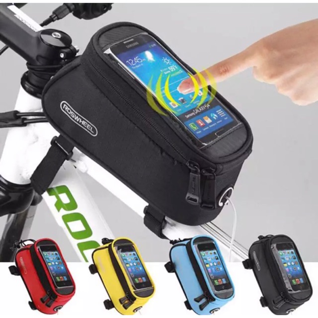 Jual PANACHE Waterproof Outdoor Bicycle Bag Touch Screen Phone Bicycle ...