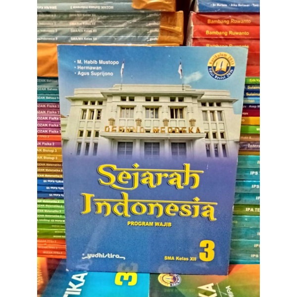Jual Sejarah Indonesia 3 SMA Kelas XII/K13/Yudhistira | Shopee Indonesia