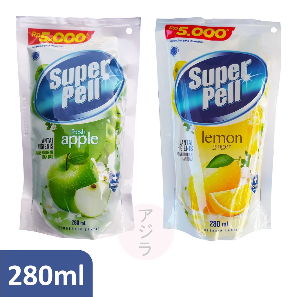Jual Super Pell Pembersih Lantai 5000 280 ml | Shopee Indonesia