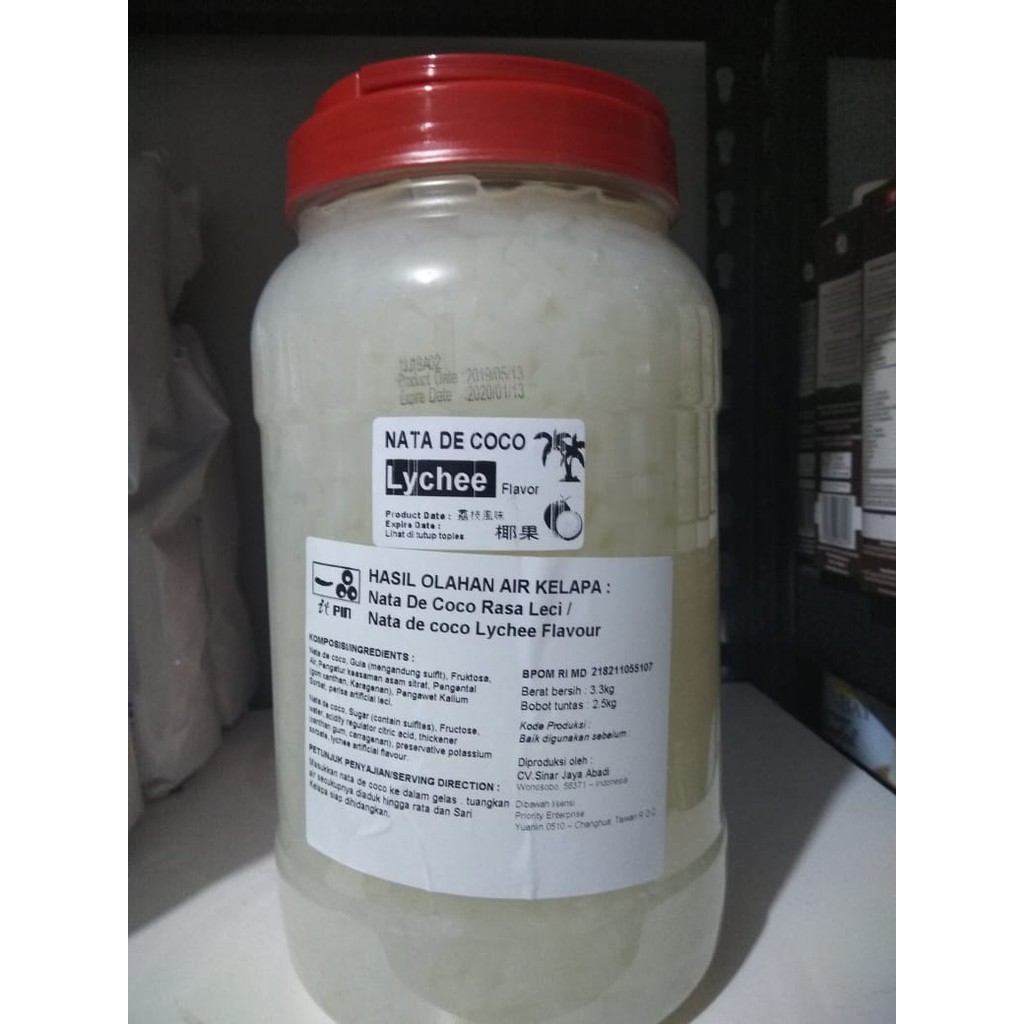 Jual COCONUT JELLY RASA LECI 3.3 kg | Shopee Indonesia