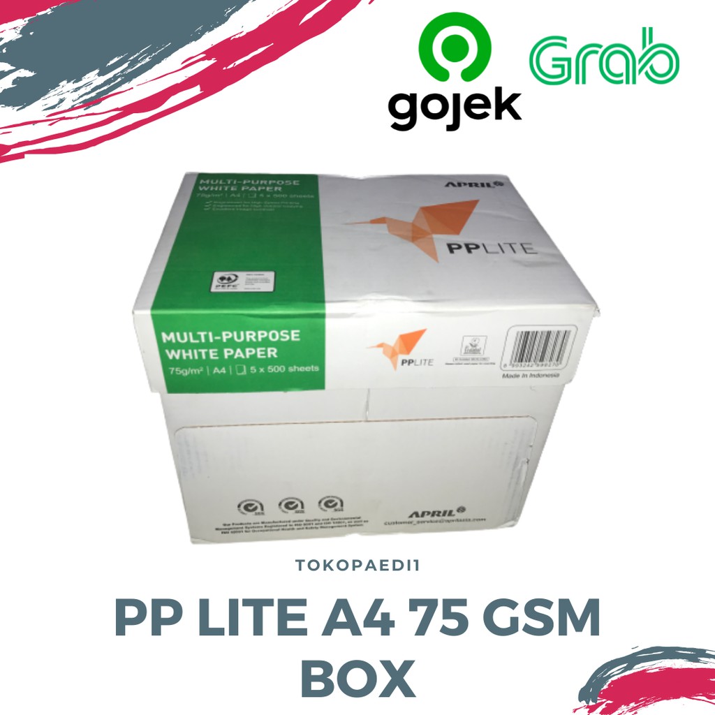 Jual PP LITE A4 75 GSM BOX | Shopee Indonesia