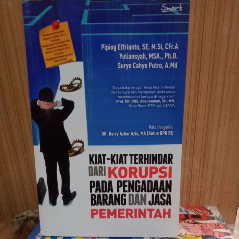Jual KIAT-KIAT TETHINDAR DARI KORUPSI PADA PENGADAAN BARANG DAN JASA | Shopee Indonesia