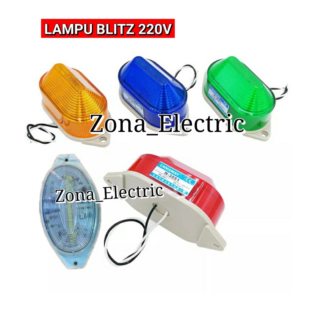 Jual LAMPU BLITZ STROBE 220V LIGHT FLASH LAMP LAMPU BLITZ STROBE KEDAP ...