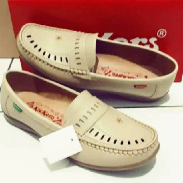 Jual Sepatu Wanita / Cewek Kickers Sepatu slip on flat selop casual ...