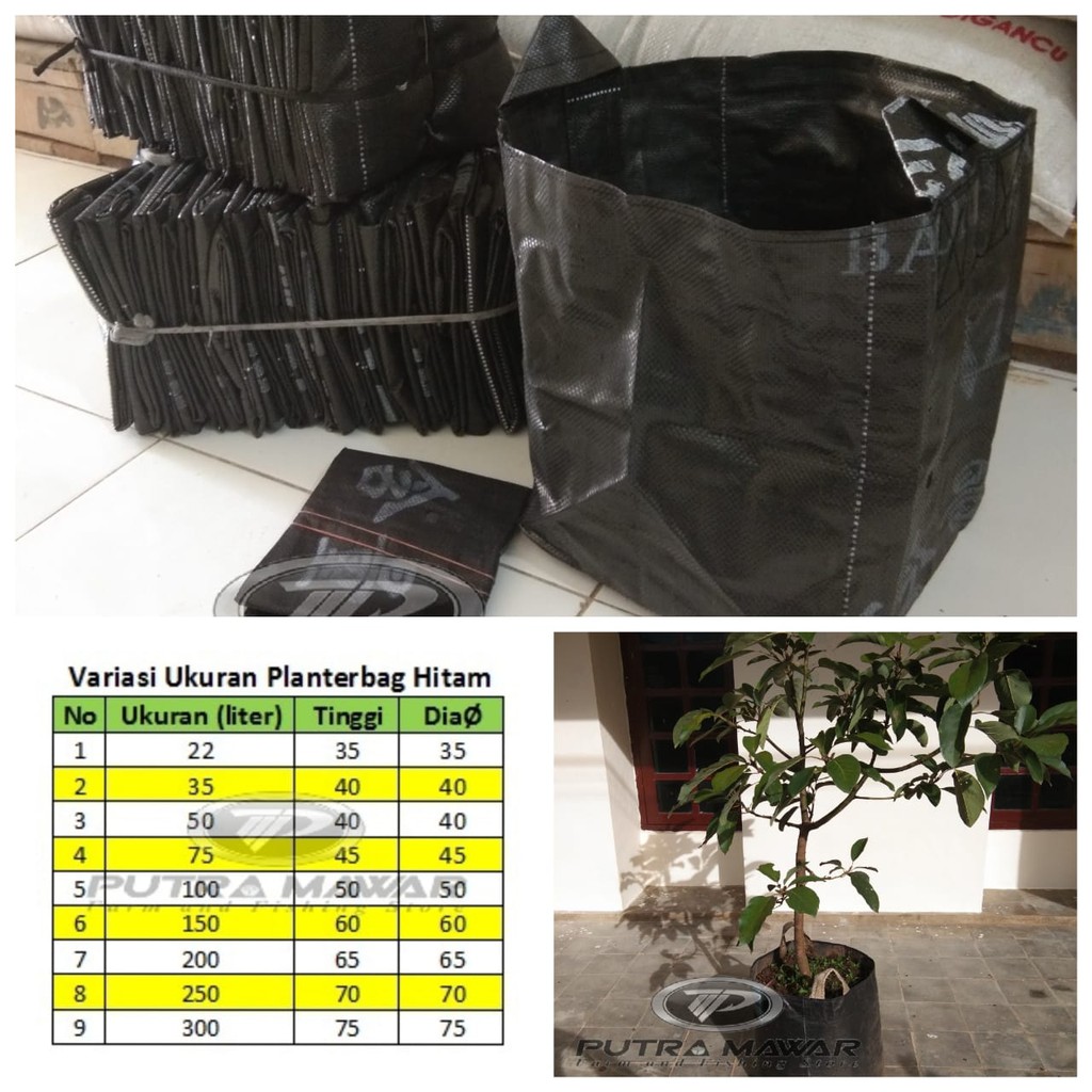 Jual PLANTERBAG 200 LITER/ Planterbag 65x65 (Tinggi 65cm-DiaØ65cm ...