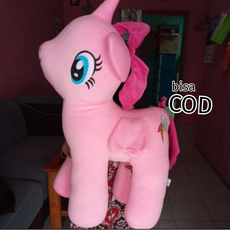 Jual BONEKA KUDA PONI UNICORN FLYING SAYAP TERBANG HORSE DOLL JUMBO ...