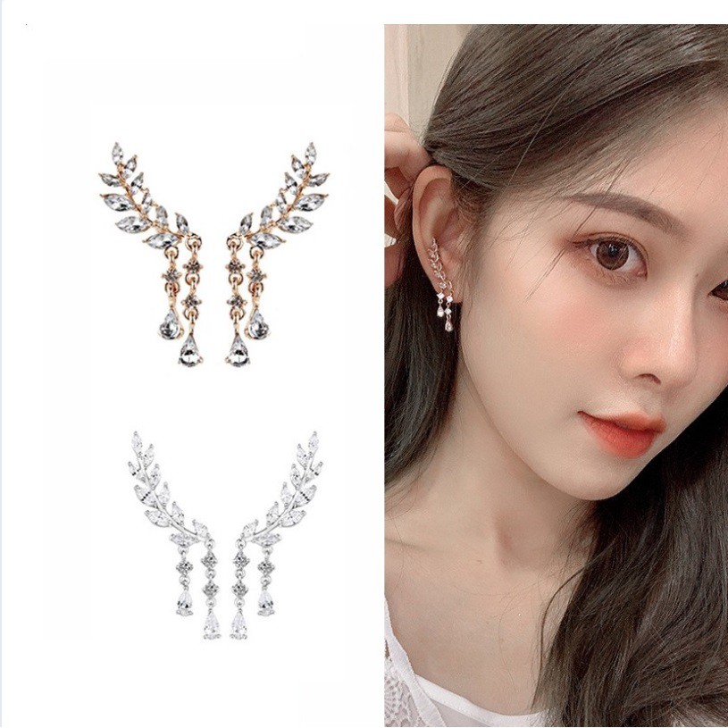 Jual Anting Wanita E52 TASSEL CRYSTAL Korea Fashion Women Earring ...