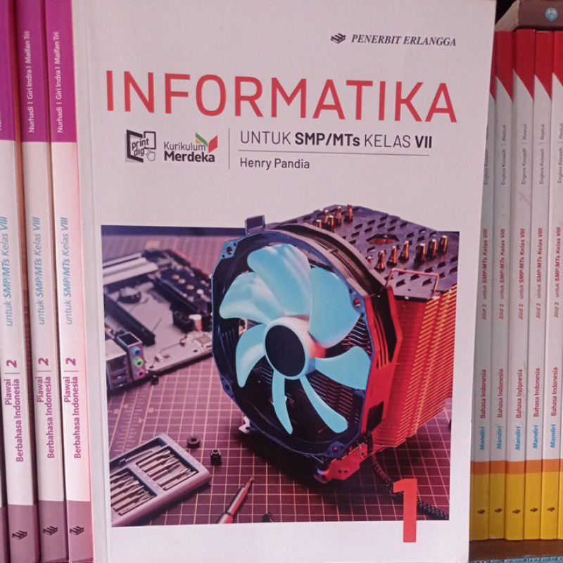 Jual BUKU PAKET INFORMATIKA untuk SMP/MTS KELAS 7 kurikulum Merdeka ...