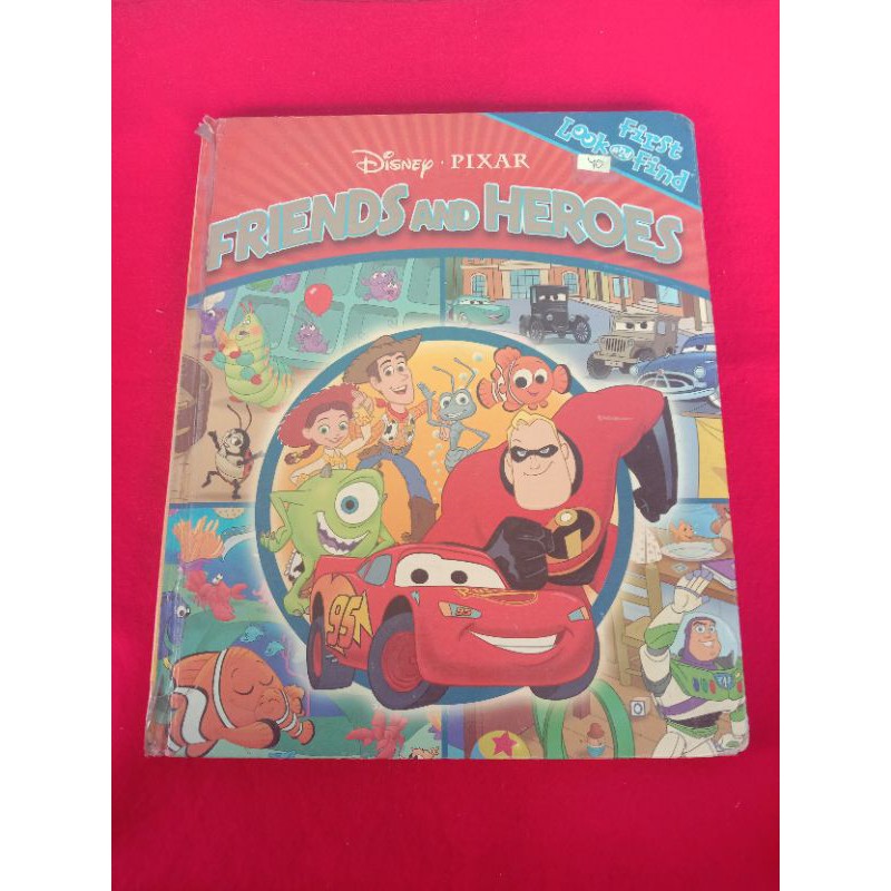 Jual Second First Look and find Disney Friends and Heroes | Shopee ...