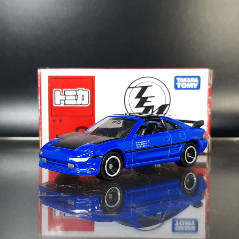 Jual tomica event model toyota mr2 no. 6 biru rare 1/64 diecast mulus ...