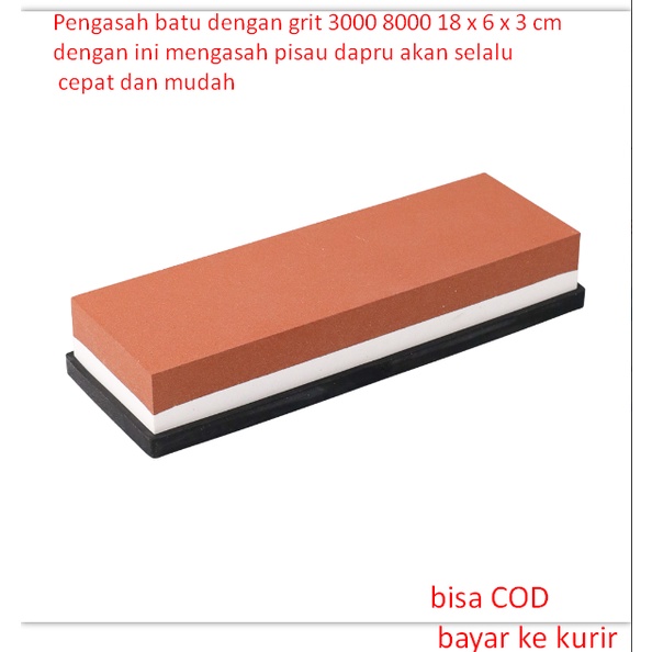 Jual Pengasah batu dengan grit 3000 8000 18 x 6 x 3 cm dengan ini ...