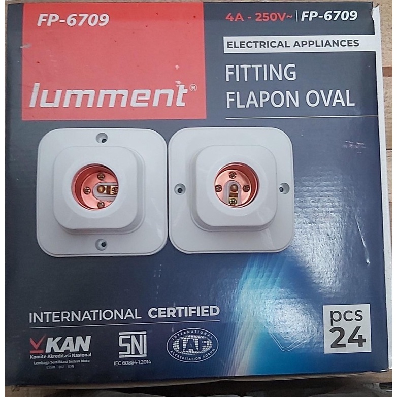 Jual lumment fitting plafon oval (ecer) | Shopee Indonesia