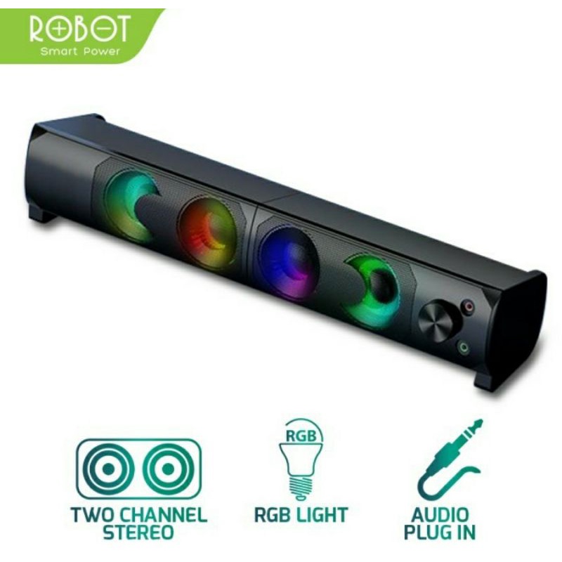 Jual Speaker Gaming merek Robot Support laptop and PC | Shopee Indonesia