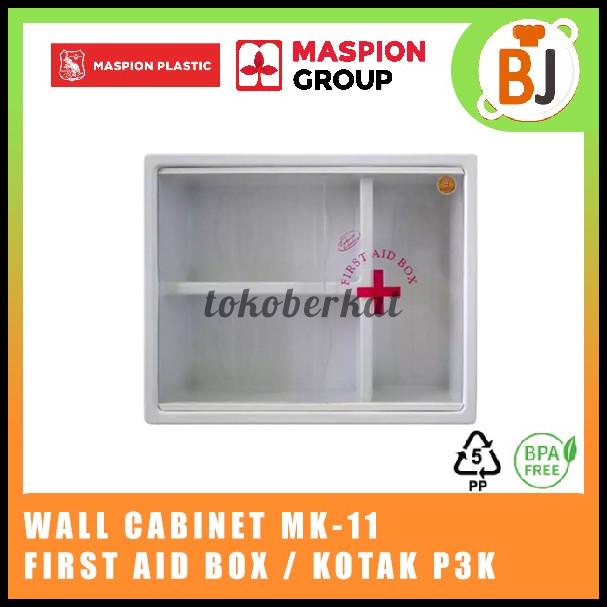 Jual Box Penyimpanan Obat - Maspion Mk11 Kotak Obat P3K / Dinding First ...