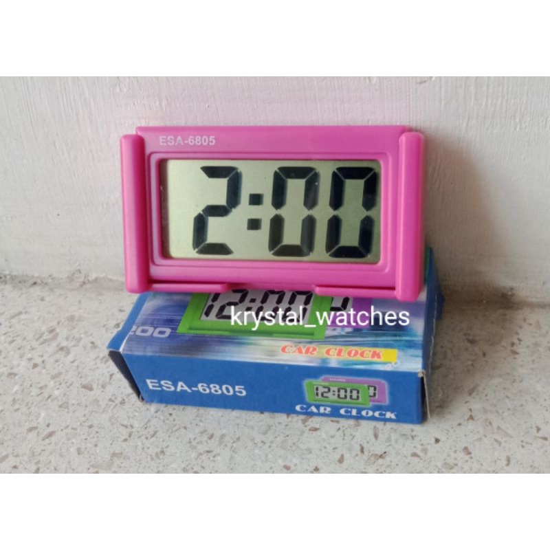 Jual Jam digital mini jam mobil atau meja | Shopee Indonesia