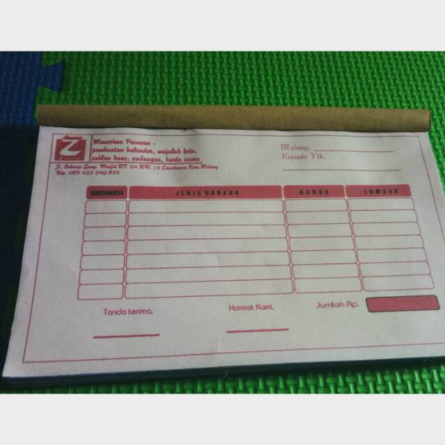 Jual Nota penjualan kwintansi dll | Shopee Indonesia