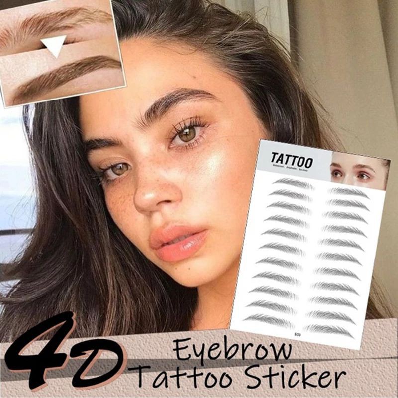 Jual 4D MAGIC TATTO ALIS Stiker Alis AJAIB Eyebrow Tattoo WATERPROOF ...