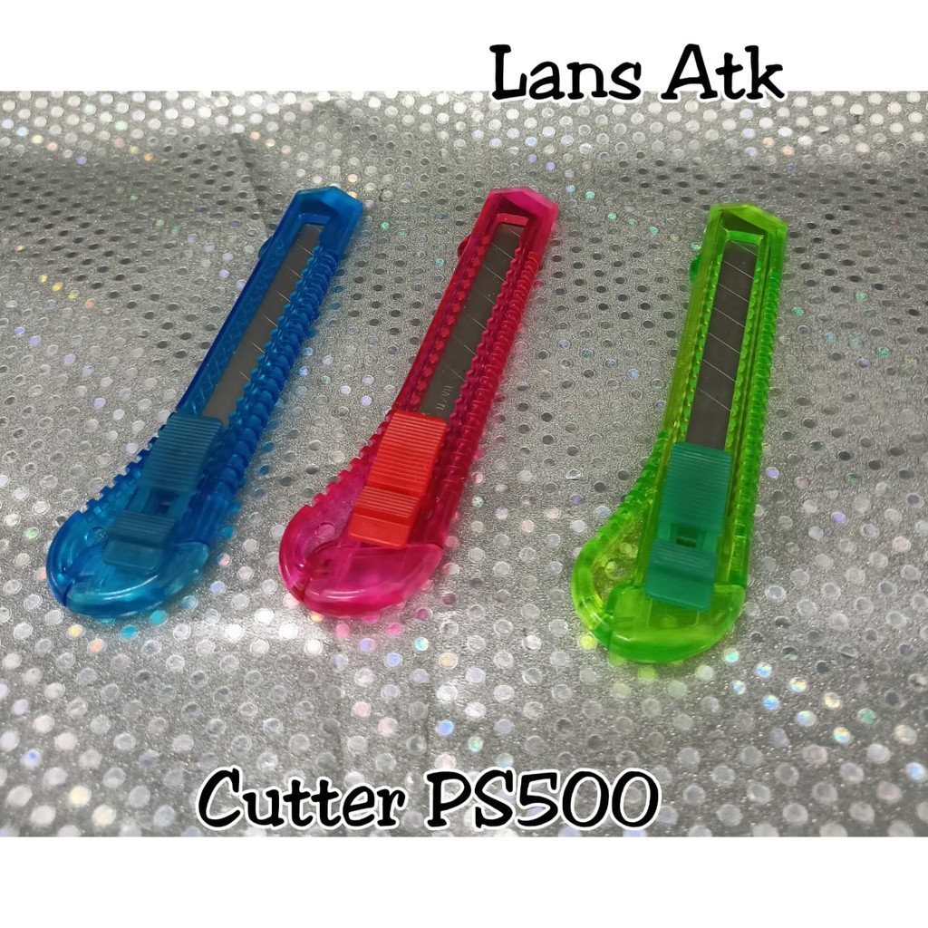 Jual CUTTER BAZIC WARNA PS500 - Satuan (PS500) | Shopee Indonesia