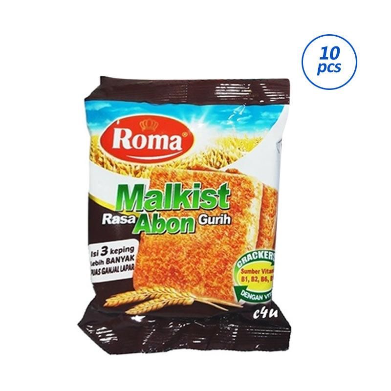 Jual Roma Malkist Sachet Renceng isi 10 pcs ( coklat / abon / cracker ...