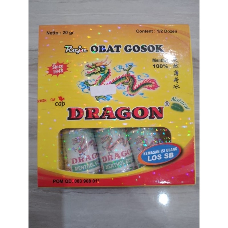 Jual DRAGON MENTHOL LOS SB / ISI ULANG DRAGON MENTHOL SB / ISI ULANG ...