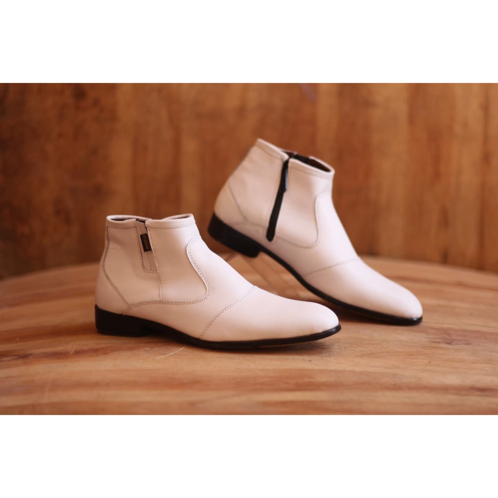Jual Sepatu Pantofel Original Cevany Zipper Fox Kulit Pria - Sepatu ...