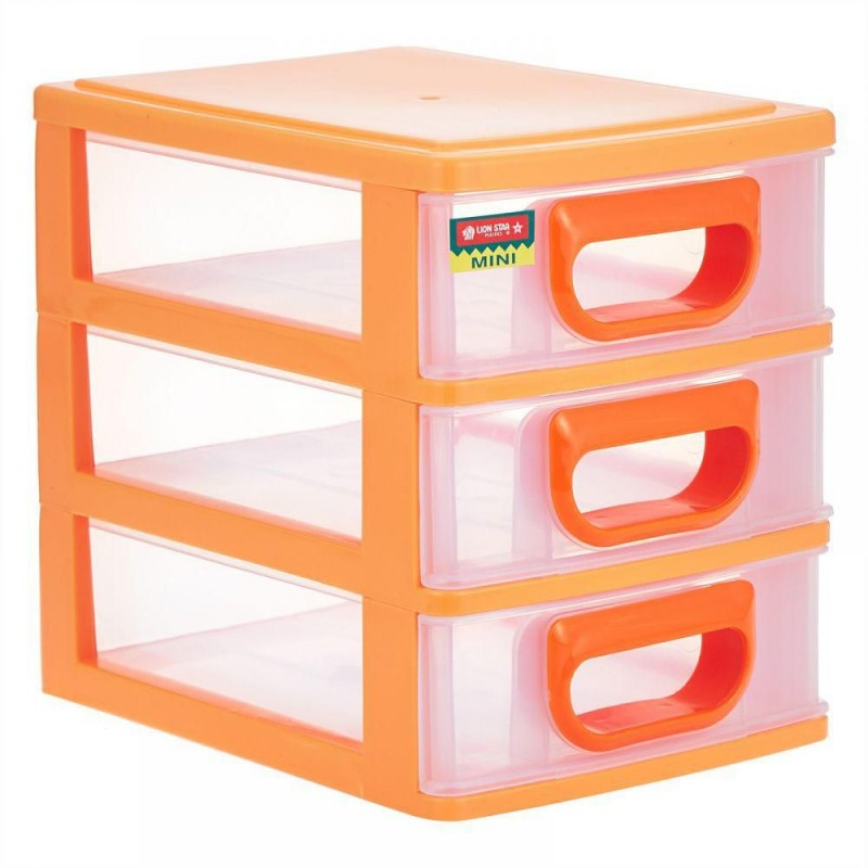 Jual LACI KECIL SUSUN 3 ESTIMA MINI CONTAINER M-3 LION STAR 000703 ...
