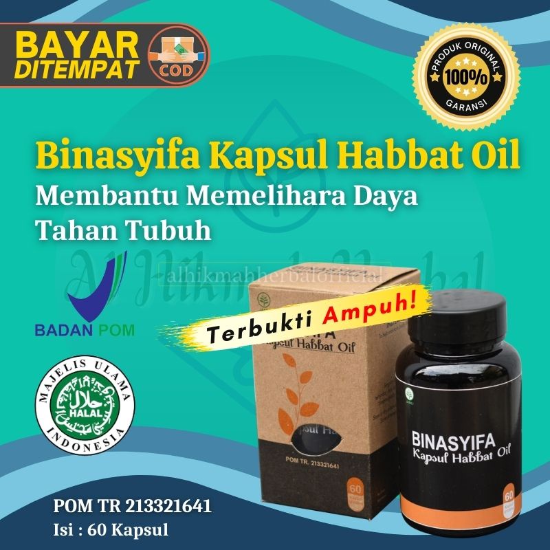 Jual Obat Kapsul Habat Oil Memelihara Kesehatan Tubuh Mengatasi ...