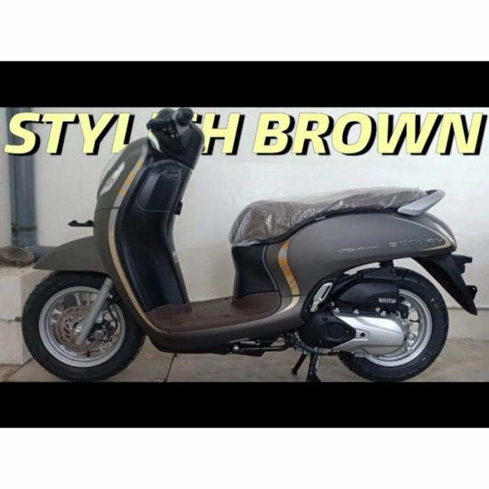 Jual paketan full set body scoopy 2021 2022 terbaru K2f brownmate ...