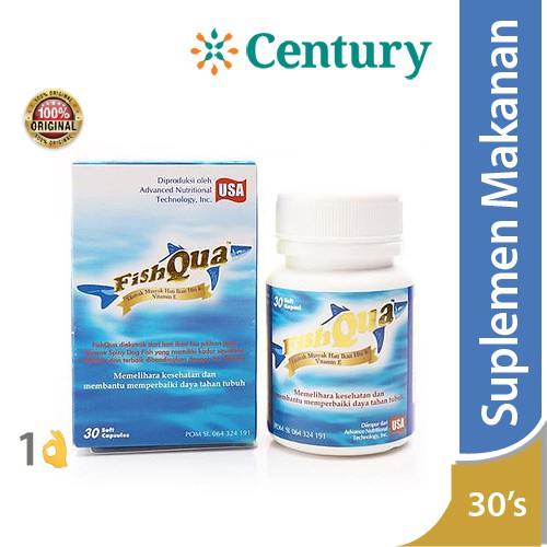 Jual Fishqua 30 Soft Kapsul / Minyak Ikan / Daya Tahan Tubuh / Suplemen ...