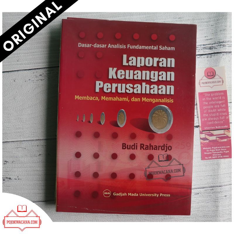 Jual Buku Original - Laporan Keuangan Perusahaan Membaca Memahami dan Menganalisis Budi Rahardjo ...
