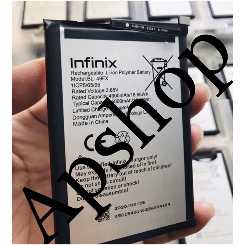 Jual Batre Baterai Battery INFINIX SMART 5 X657 X657C BL-49FX | BL49FX ...