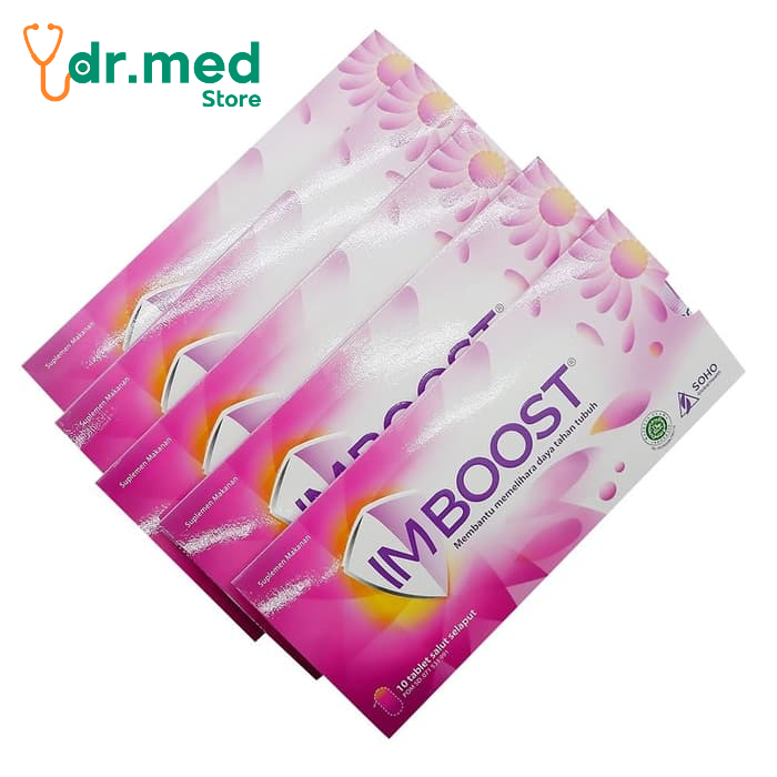 Jual Imboost Tablet 1 Box Isi 5 Strip (50 Tablet) | Shopee Indonesia