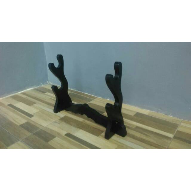 Jual Stand Pedang / Tatakan Katana 2 tingkat Black New | Shopee Indonesia