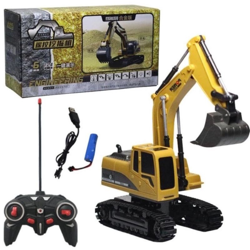 Jual RC Excavator with Remote Control Electronic | Shopee Indonesia