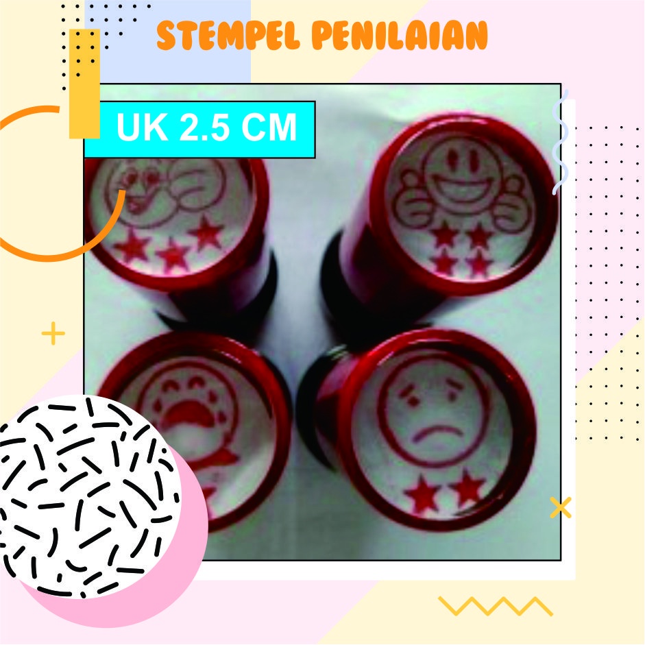 Jual STEMPEL BINTANG,NILAI,STAMPLE EMOT,HURUF STAMPEL NAMA,OTOMATIS ...