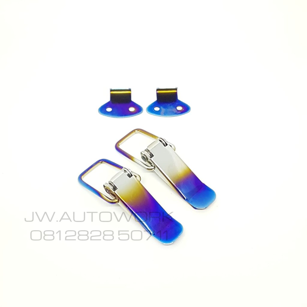 Jual UNIVERSAL KLIP BUMPER BESI TITANIUM S - KLIP BUMPER KECIL BESI ...