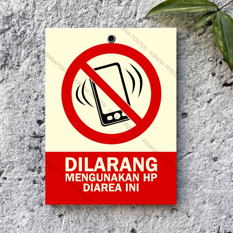 Jual Poster tanda peringatan Hiasan dinding Dekorasi ruangan Wall decor ...